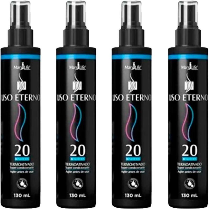 Kit 4 Protetor Termico 20 Benefícios Finalizador Liso Eterno - Mary ...