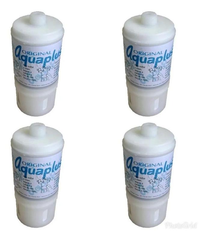 Kit 4 refil filtro ap200 aquaplus original com rosca - Bebedouro ...