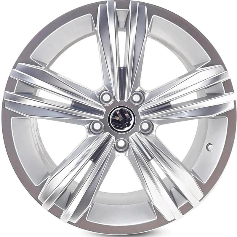 Kit 4 rodas kr S18 modelo tiguan r-line / aro 17X7 / (5X112) ET38 - Krmai - Rodas para Carro ...