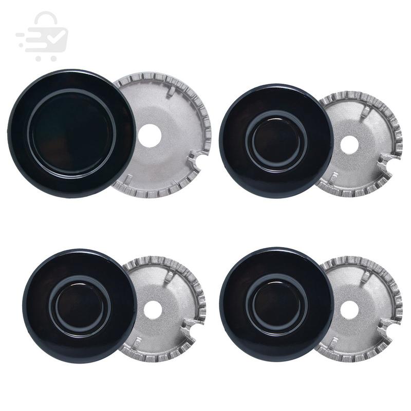 Kit 4 Tampinhas + 4 Queimadores Fogao Brastemp Bf050 3pq 1gr - Fogão ...