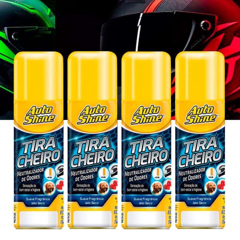 Kit 4 Tira Cheiro de Capacete neutralizador Odores Autoshine ...
