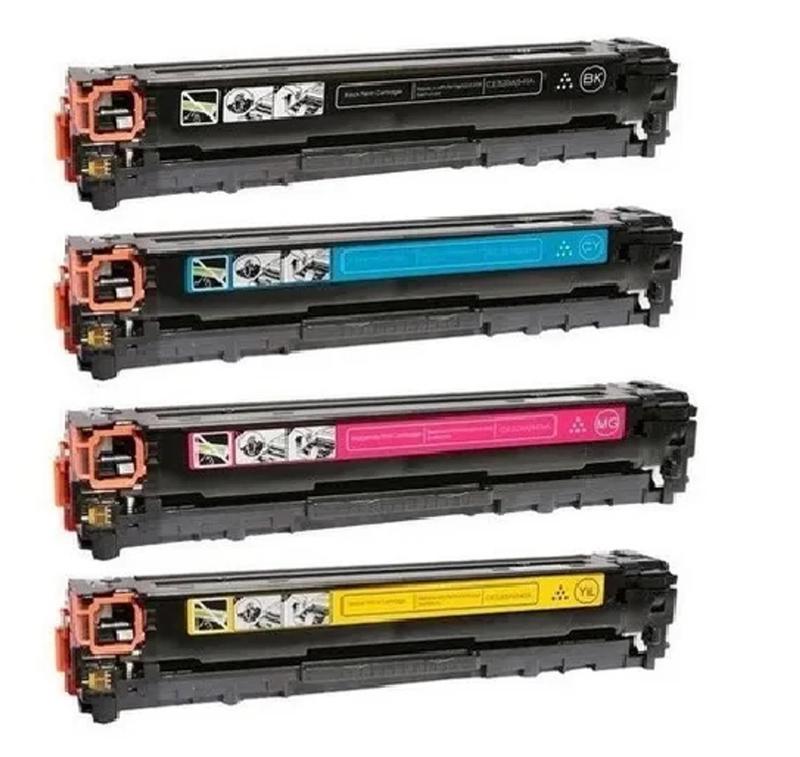 Kit 4 Toner Compatível Com Cp1215 Cp1510 Cp1515 Cp1518 - SUPLI - Toner ...