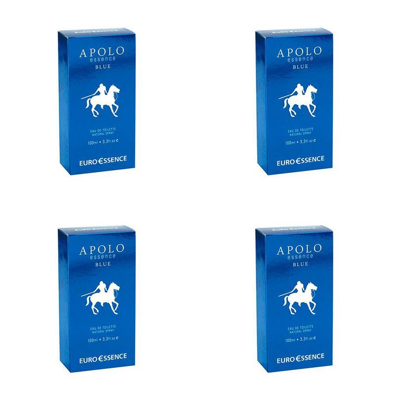 Kit 4 Und Deo Colônia Euroessence Polo Blue 100ml - Perfume - Magazine ...
