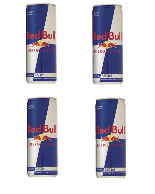 Kit 4 Unidades De Red Bull 250Ml - Bebidas - Magazine Luiza