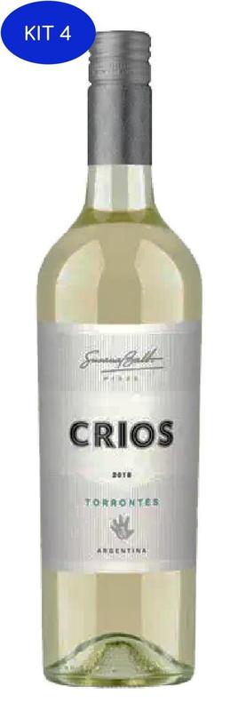 Kit 4 Vinho Branco Crios Susana Balbo Torrontés 2019 - Dominio Del ...