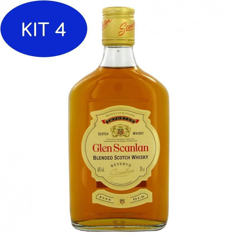 Kit 4 Whisky Glen Scanlan 350Ml - Bebidas - Magazine Luiza