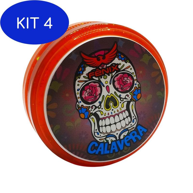 Kit 4 Yo-Yo Profissional Fênix Sênior Calavera Laranja - Fenix - Ioiô - Magazine Luiza
