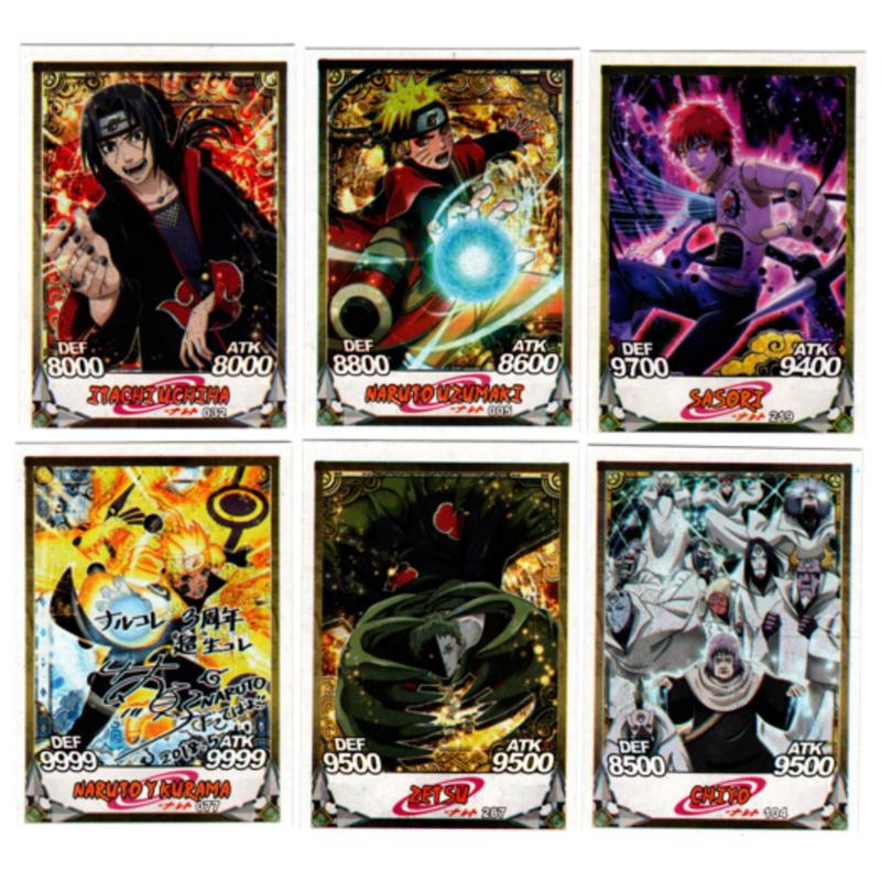 Kit 400 Cartinhas Naruto - 100 Pacotinhos Card Naruto Cards Naruto ...