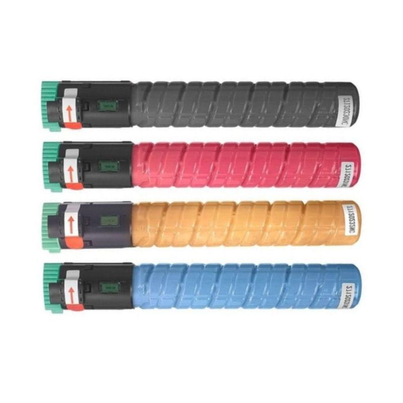 Kit 4x Toner Comp. Ricoh Mpc2551 2050 2030 2051 I B+C+Y+M - Ecotoner ...