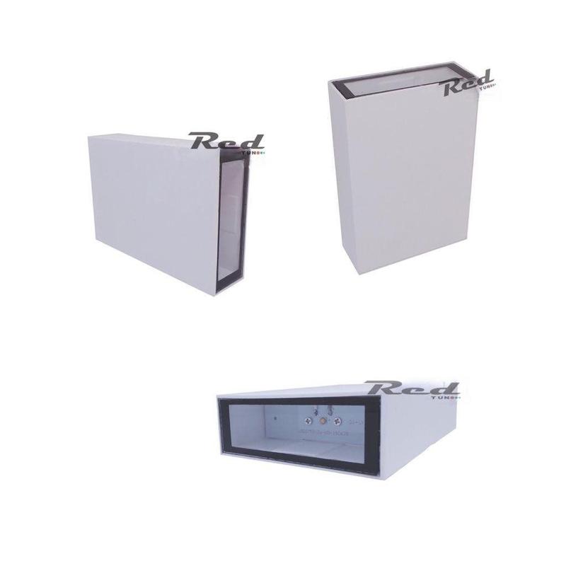 Kit 5 Arandela Balizador Com Led 4w 2 Focos Branco Quente - CTB ...