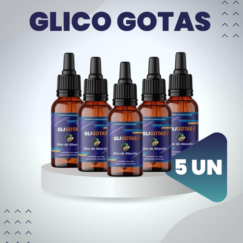 Kit 5 Glico Gotas Original 30ML Mega Potente - G4 - Fitoterápicos - Magazine Luiza