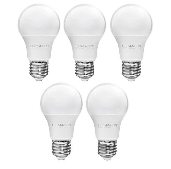 Kit 5 Lâmpadas Led Bulbo 15w E27 Branco Frio Inmetro Lumanti - Lâmpada ...