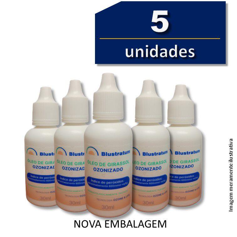 Kit 5 Oleo De Girassol Ozonizado 30 Ml ozônio - OzoneLife - Óleo ...