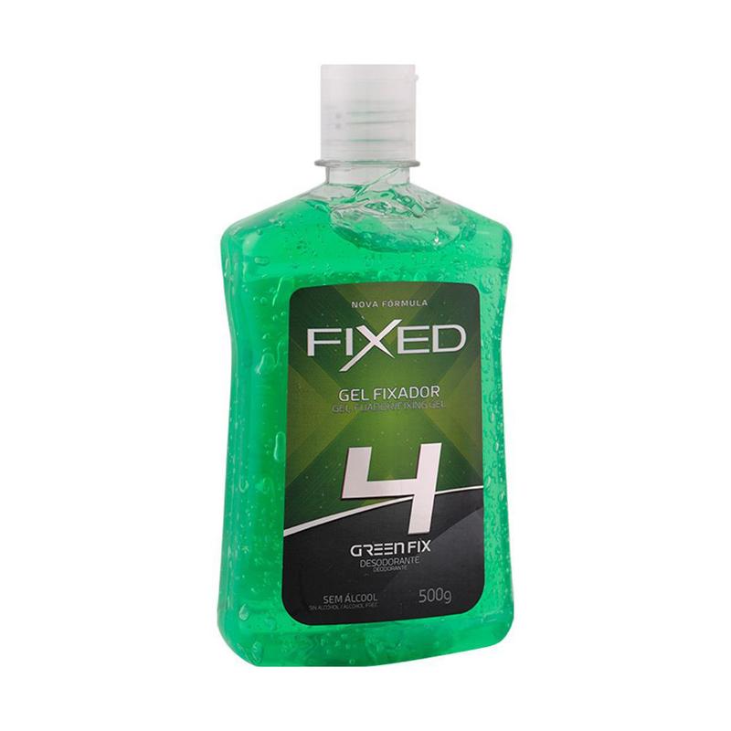 Kit 5 Und Gel Fixador Capilar Fixed Profissional Ultra Fix Nº 4 500g ...