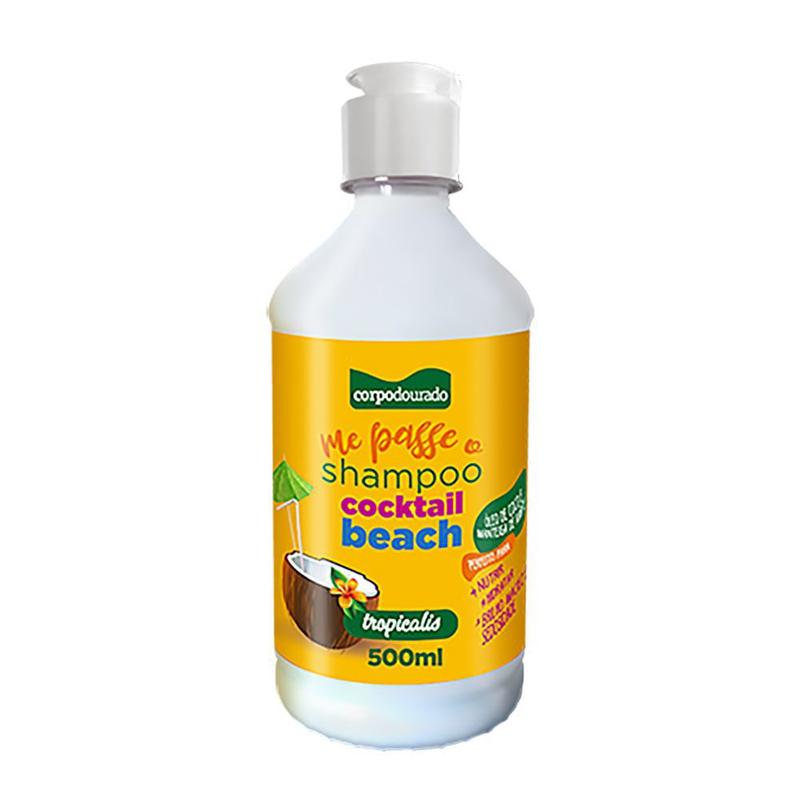 Kit 5 Und Shampoo Corpo Dourado Óleo De Coco Manteiga De Karité 500ml ...