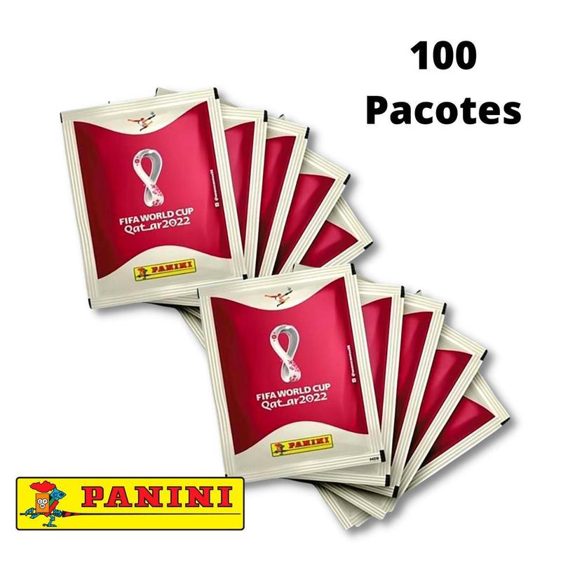 Kit 500 Figurinha Álbum Copa Do Mundo 2022 (100 Envelopes) - Panini ...