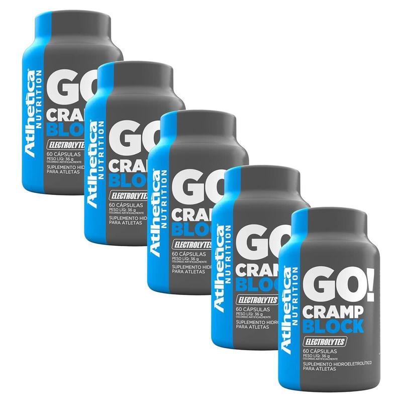 Kit 5X Cramp Block Endurance Series - 60 Cápsulas - Atlhetica Nutrition ...