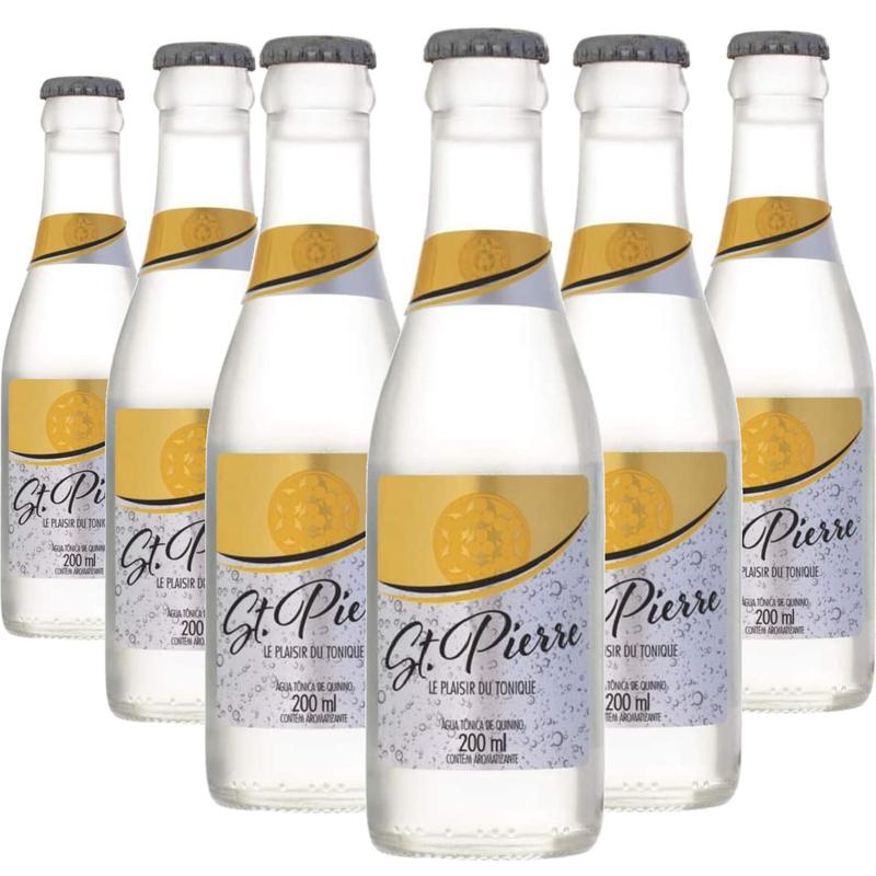 Kit 6 Água Tônica St Pierre Tradicional 200Ml - St. Pierre - Água ...