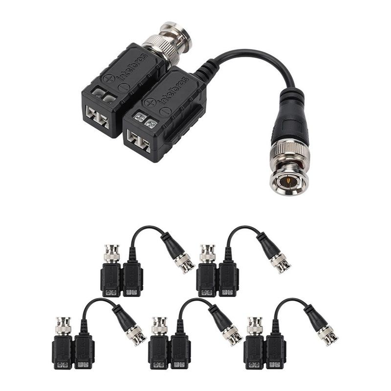Kit 6 Baluns Passivo Multi HD Para Câmeras 4K Ultra HD VB 500 P ...