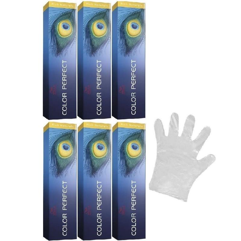 Kit 6 Coloração Wella Color Perfect 8/1 60g - Tinta de Cabelo ...