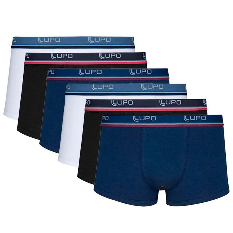 KIT 6 Cueca Lupo Sunga Algodão com elastano - Cueca - Magazine Luiza