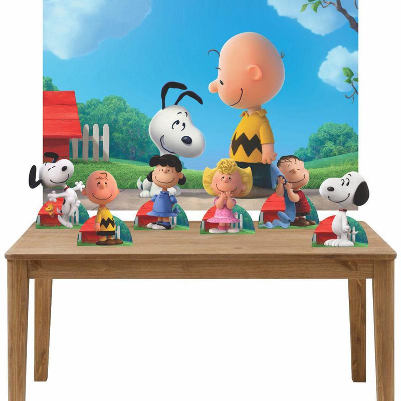 Kit 6 Displays De Mesa E Painel 100X70Cm Snoopy - Inove Adesivos - Kit ...