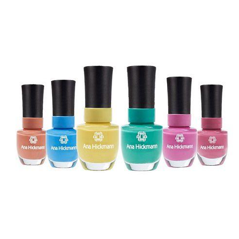 Kit 6 Esmaltes Ana Hickmann Coleção Elementos da Natureza - Ana ...