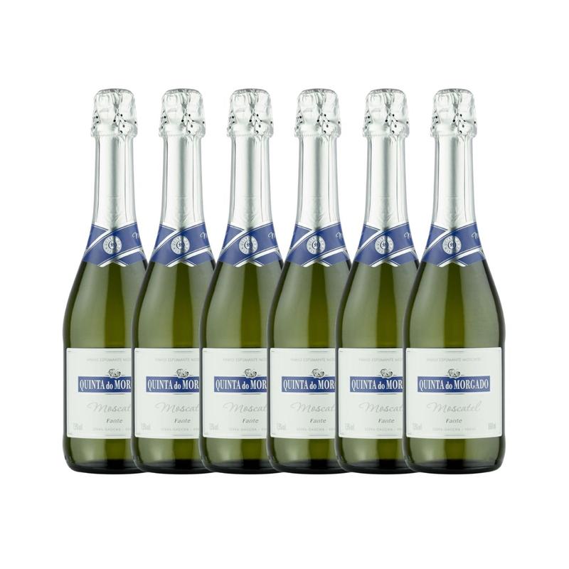 Kit 6 Espumante Moscatel Branco Quinta do Morgado 660mL - Espumante - Magazine Luiza