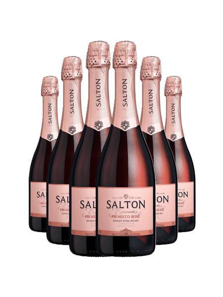 Kit 6 Espumante Salton Prosecco Brut Rose Serra Gaúcha 750ml ...