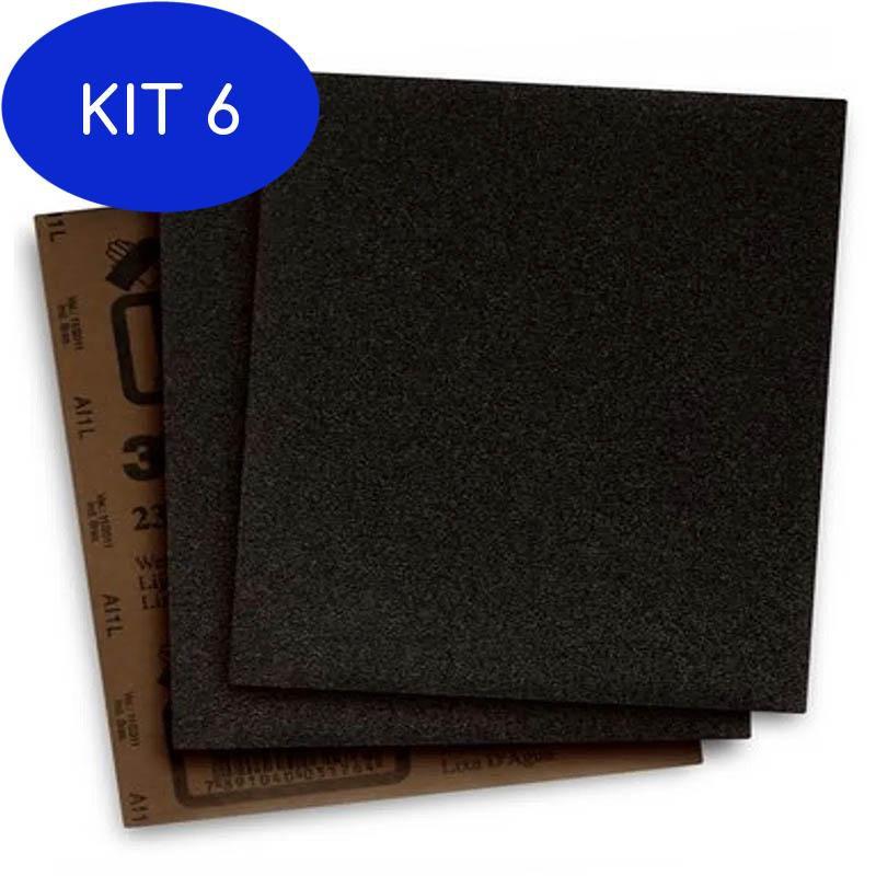 Kit 6 Folha De Lixa Para Metal (D'Água) Grão 1000 7562455 - MTX - Lixa ...