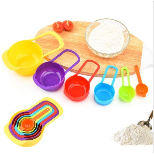 Kit 6 Medidores Colher de Alimentos Vários Tamanhos - Compre Já Fácil ...