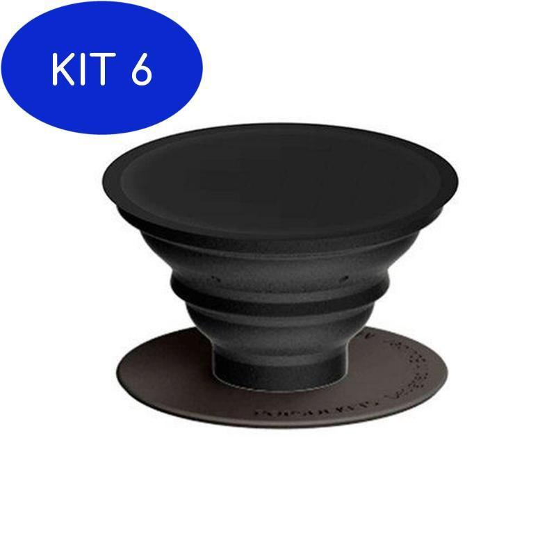 Kit 6 Pop Socket Popsocket Clip Suporte Celular - Hrebos - Pop Socket ...