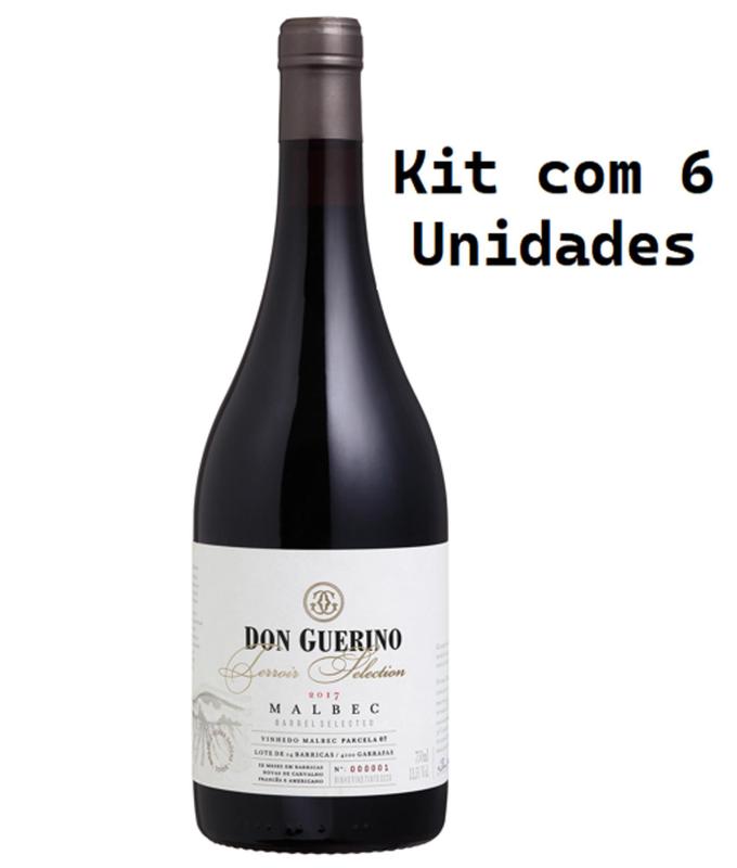 Kit 6 Un Vinho Don Guerino Terroir Selection Malbec 750 ml - Vinho ...