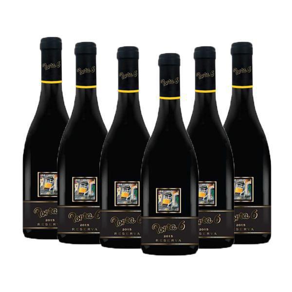 Kit 6 Unidades Vinho Porta 6 Reserva Tinto 750Ml - Vidigal wines ...