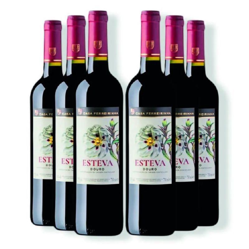 Kit 6 Vinhos Esteva Douro - Casa Ferreirinha - Vinho - Magazine Luiza