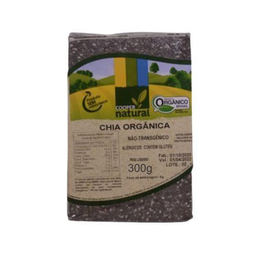 Kit 6X: Chia Orgânica Orgânico Coopernatural 300G - Chia - Magazine Luiza