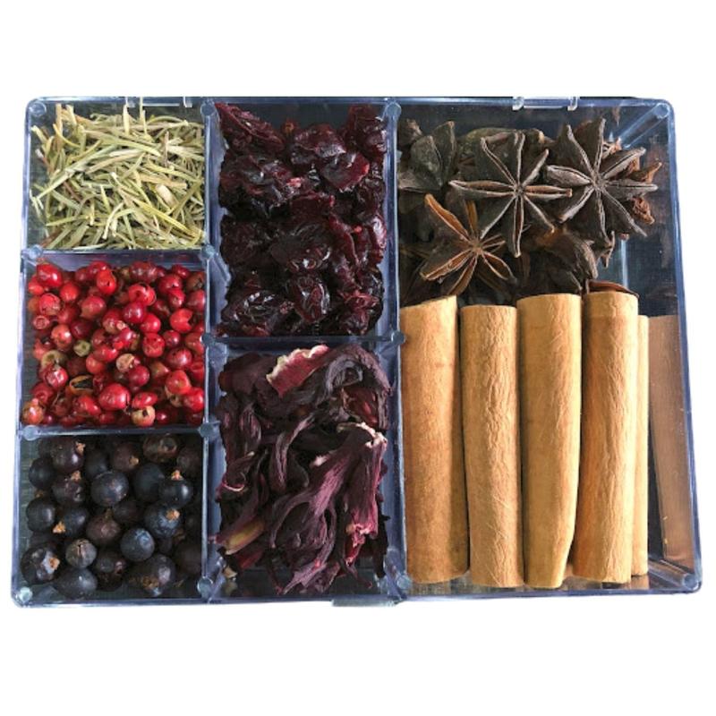 Kit 7 Especiarias para Gin Tônica Drinks Saborizados - Anis Estrelado ...