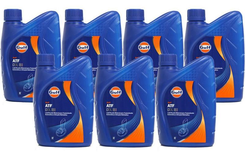 Kit 7 Gulf Atf Type A Dexron Iii Mineral - Outros Automotivo - Magazine ...