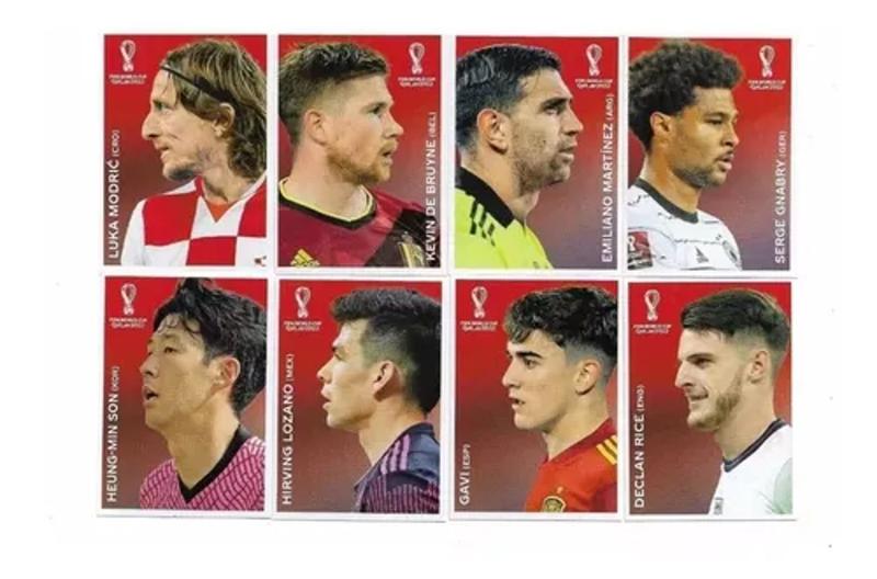 Kit 8 figurinhas copa do mundo 2022 coca cola - PANINI - Figurinhas ...