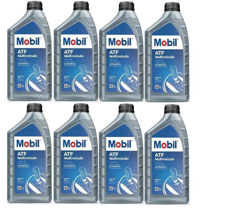 KIT 8 Litros Mobil Dexron VI ATF Multiveiculos Para Transmissão ...
