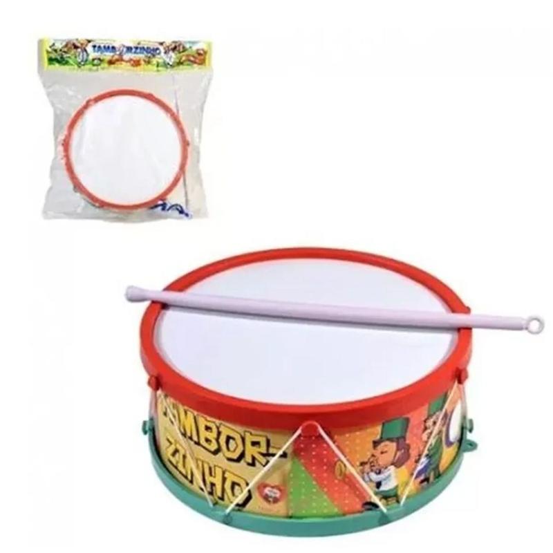 Kit 8 Tambor Infantil Brinquedo Educativo Musical Atacado - MegaMix ...