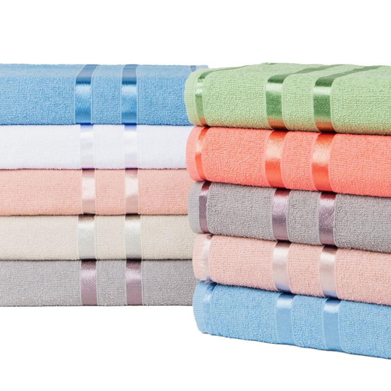 Kit 8 Toalhas De Banho Lyra 100% Algodão - Toalhas K&C - Jogo de ...