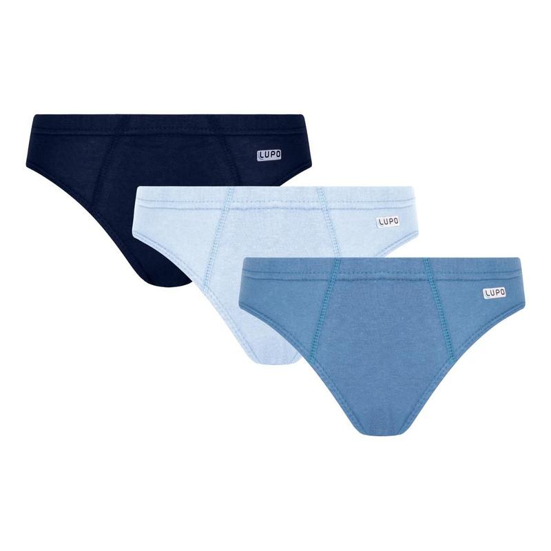 Kit 9 Cuecas Slip Infantil Kids 100% Algodão Lupo - Cueca Infantil ...