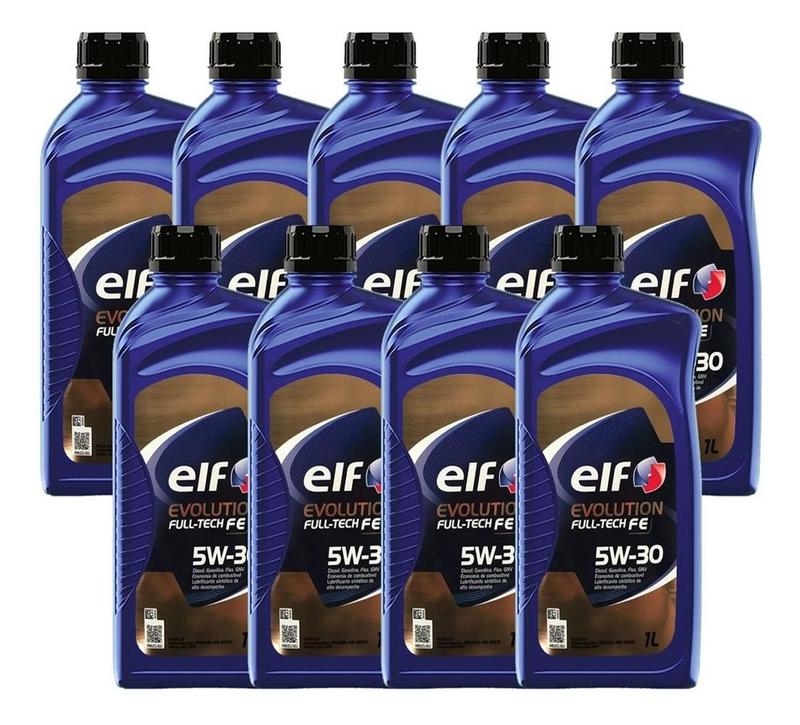 Kit 9 Elf Full Tech 5w30 Evolution 100% Sintético Com Dpf - Total ...