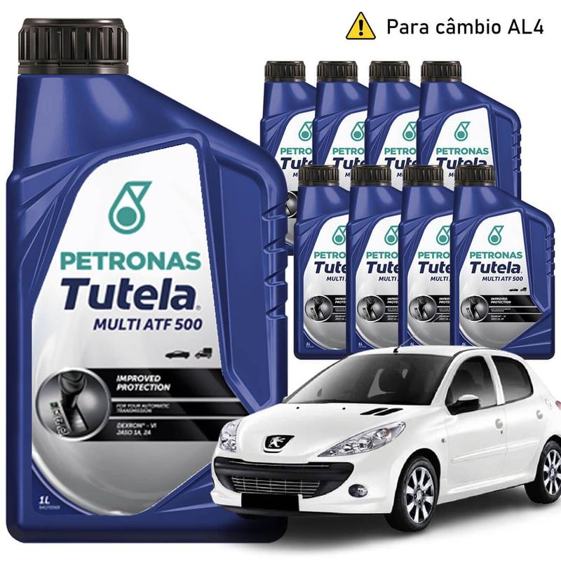 Kit 9 óleos câmbio AL4 Peugeot 207 - Tutela - Filtro de Óleo Automotivo - Magazine Luiza