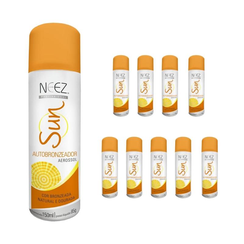 Kit 9un Autobronzeador Spray Sun Neez - Autobronzeador - Magazine Luiza