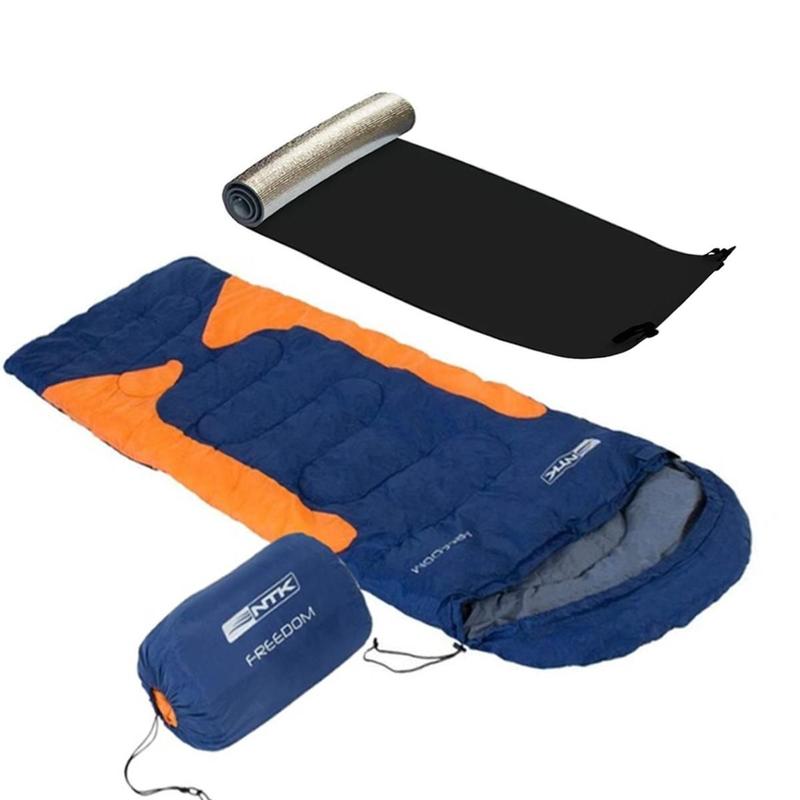 Kit Acampamento Saco Dormir Freedom + Isolante Termico NTK - Nautika ...