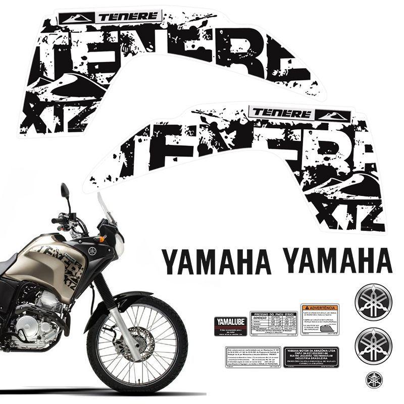 Kit Adesivos Tenere 250 2013 Logo Moto Yamaha Completo - SPORTINOX ...