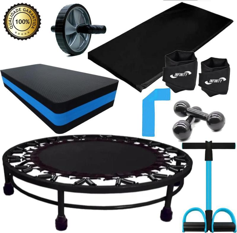 Kit Aerobico Para Treino De Ginastica Com Mini Jump Step - Infinity ...