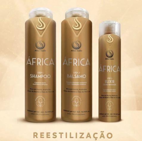 Kit Africa Deepcortex Repair World Nature Professional Vloss 500ml - Kit de Tratamento para ...